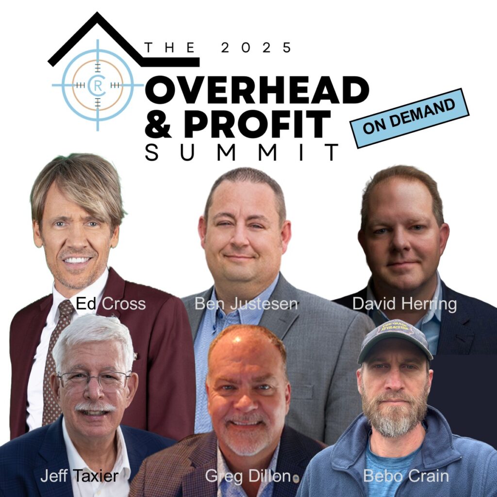 The 2025 Overhead & Profit Summit On-Demand – Restoration CrossCheck